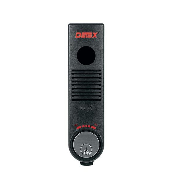 Detex Exit Alarm, Surface Mount, Battery Powered, One MS-1039S Magnetic Switch, 7-Pin IC ...